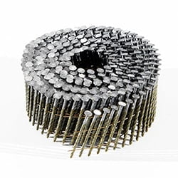 Wire Collated Nails. Flat Coil | Litnaglis - Nail manufacturer